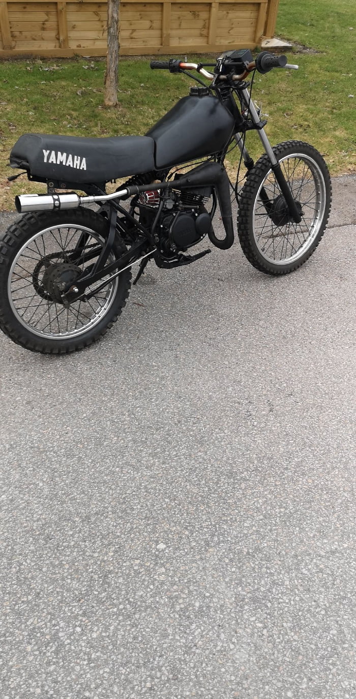 Yamaha dt50mx renovation update. Just got The engine clean and working ...