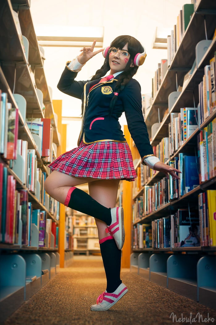 Academy D.va cosplay by NebulaNeko - 9GAG