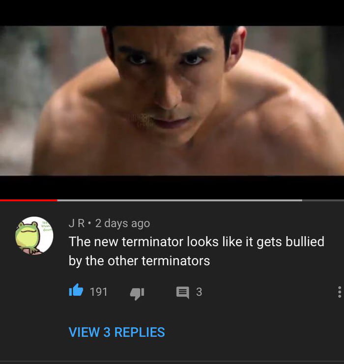 Look at little terminator jr. Gonna cry? - 9GAG