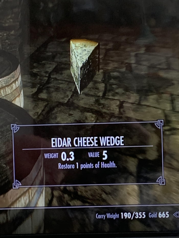 The one and only Eidar cheese wedge! - 9GAG