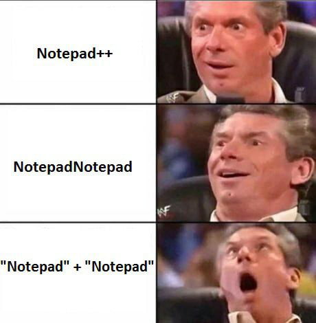 If notepad and programming is a life - 9GAG
