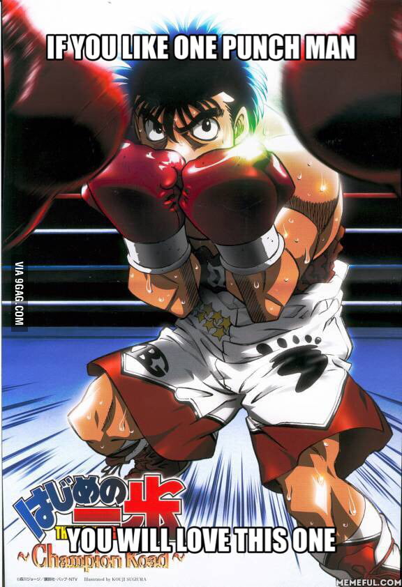 It more realistic and even more badass (Hajime no Ippo) - 9GAG