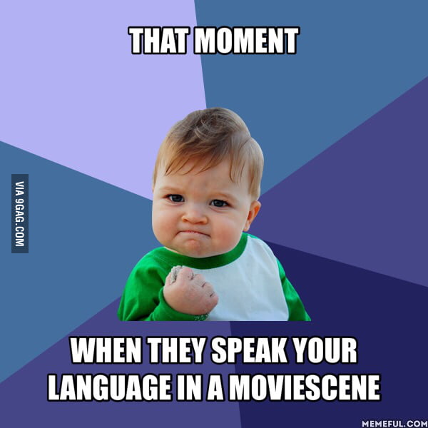 And you feel like "I understand everything!" - 9GAG