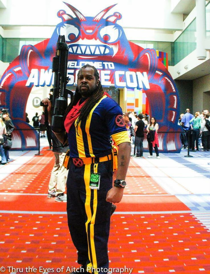 Cosplaying as X-men's Bishop - 9GAG