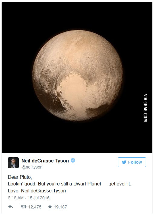 Dear Pluto - 9GAG