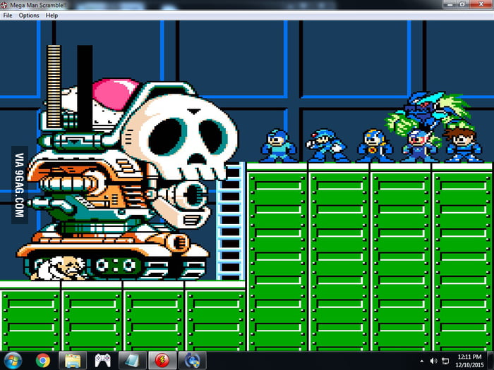 Mega Man Final Smash in 8-bit - 9GAG