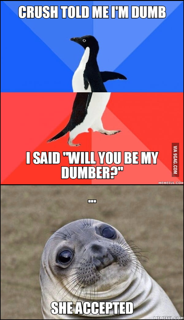 Dumb and dumber - 9GAG