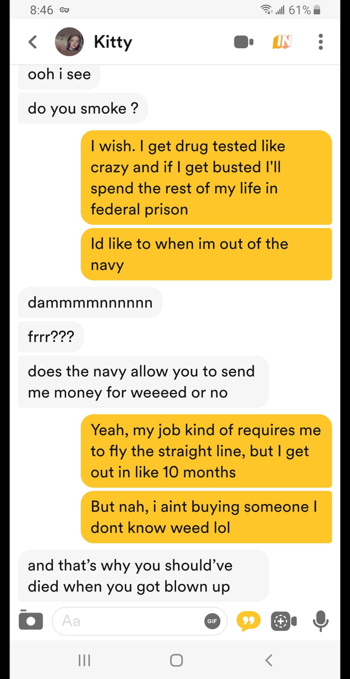 Totally normal and kind interaction. - 9GAG