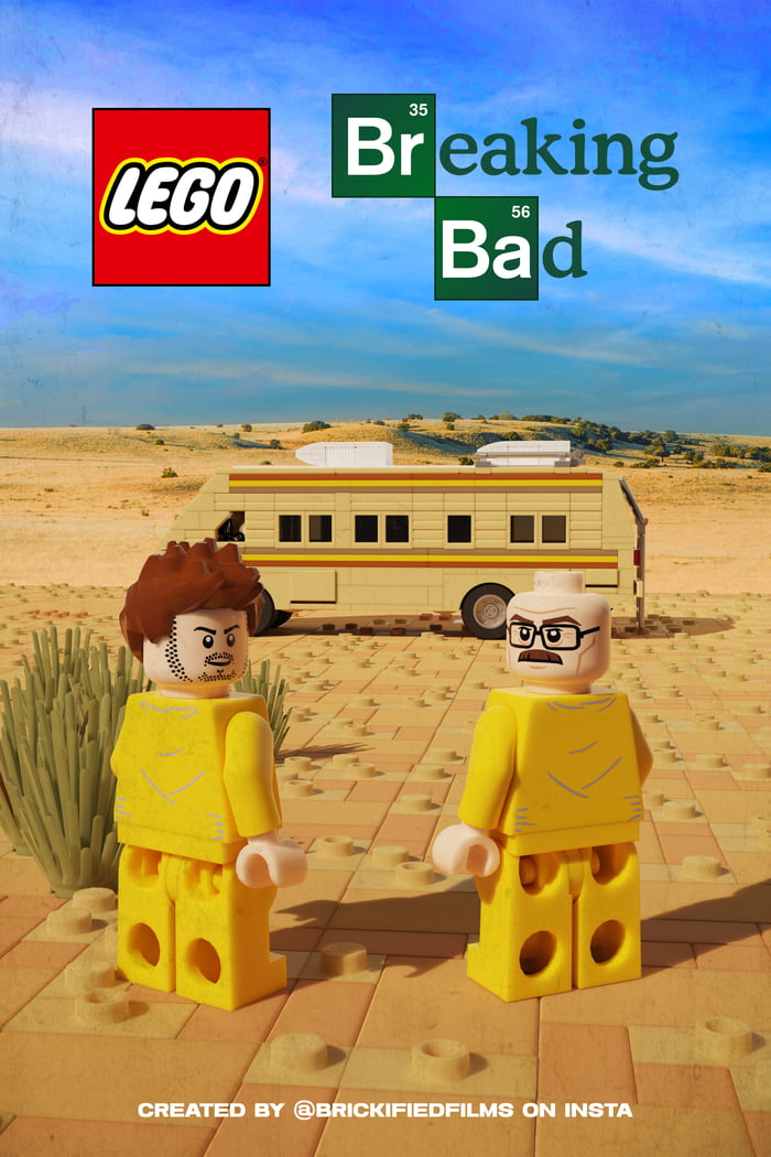 Lego X Breaking Bad Poster - 9GAG