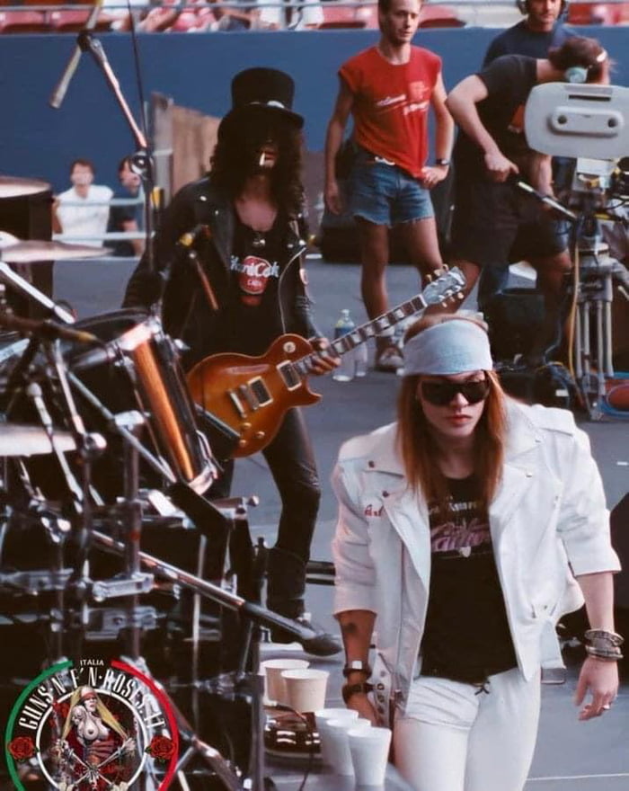 Axl and Slash 1988 - 9GAG