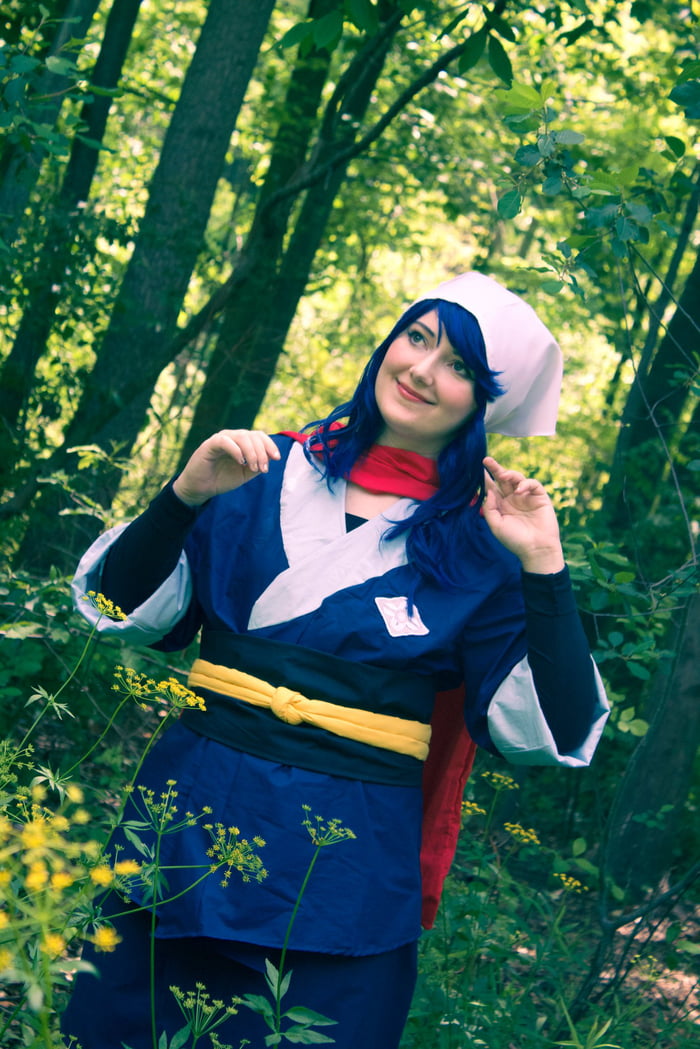 Akari Cosplay from Pokemon Legends Arceus! - 9GAG