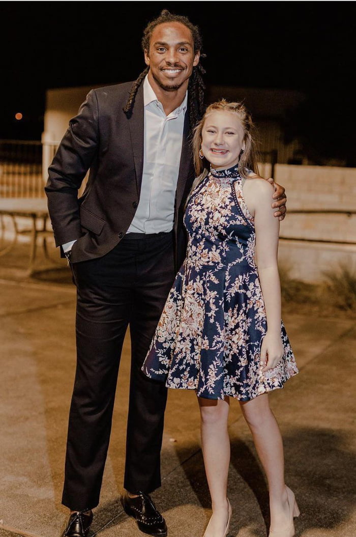 NFL star Anthony Harris brought Audrey to her father-daughter dance ...