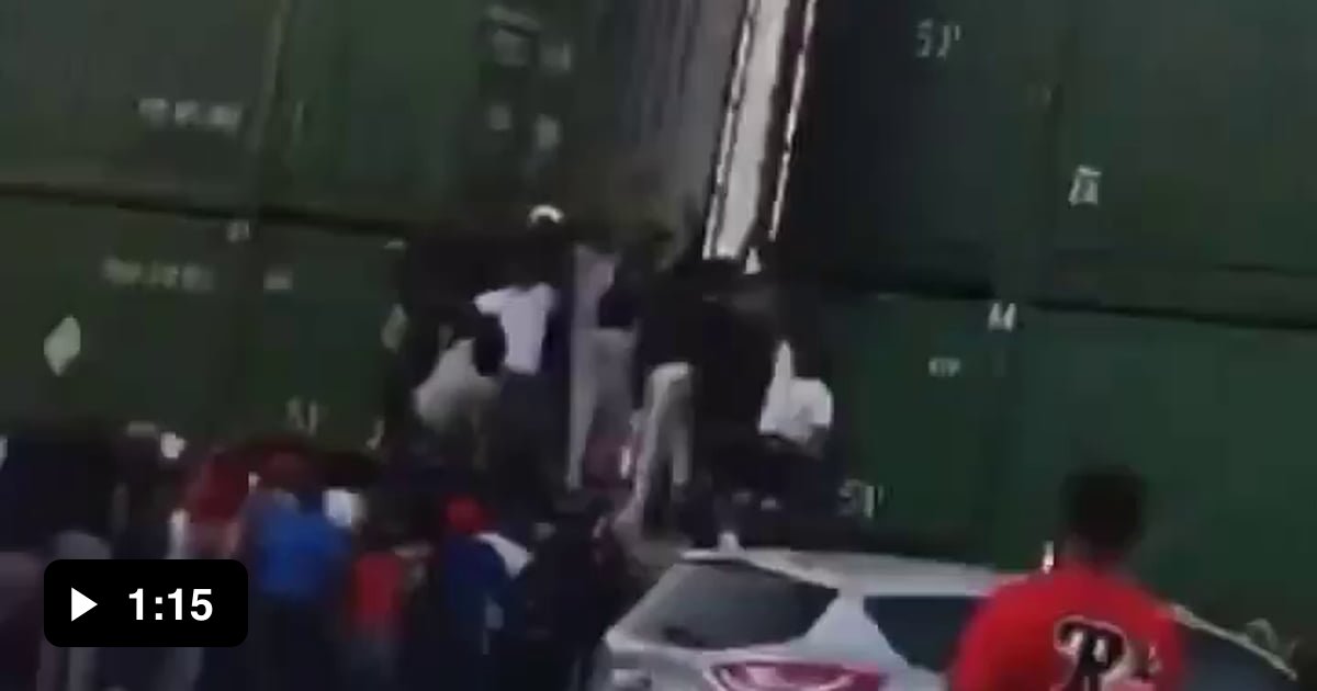 Thousands of cargo containers are being raided/robbed in the California ...