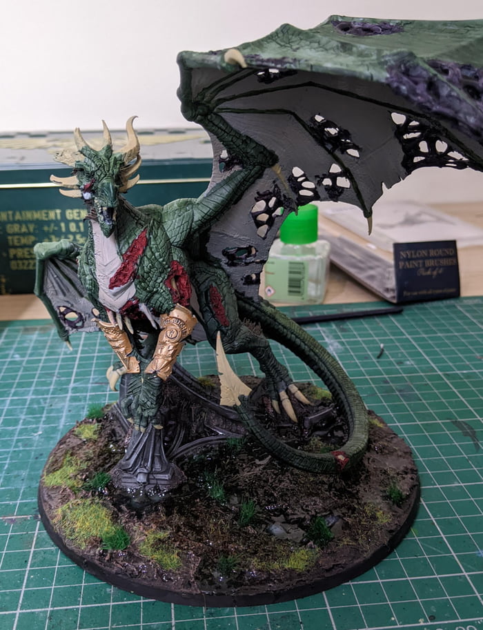 WIP of Zorithrax, Scourge of the Eternal Mire - 9GAG