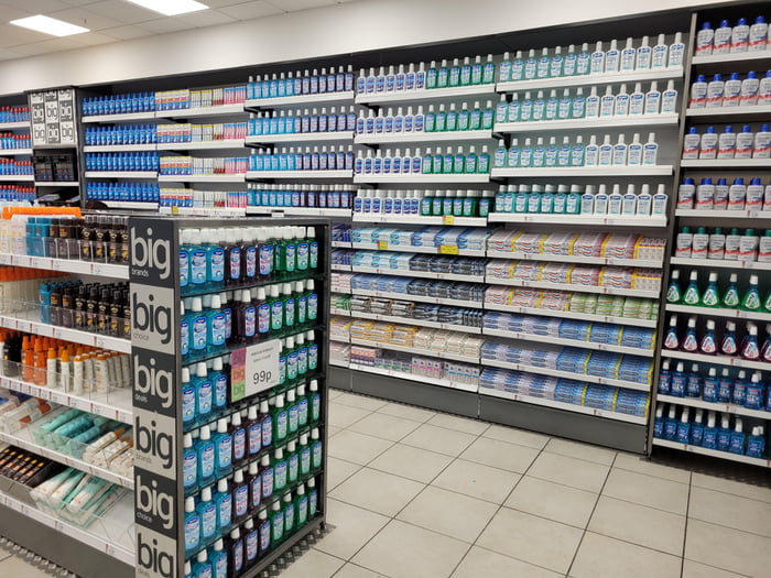 This shop in Sheffield UK has perfectly organised shelves - 9GAG