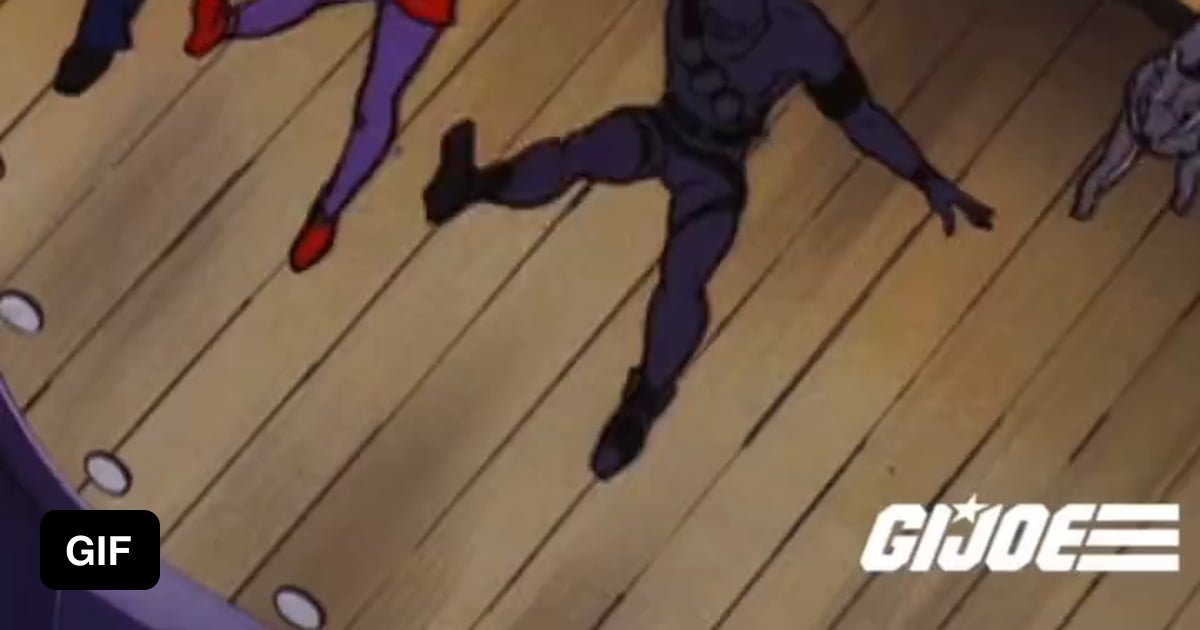 Gi joe snake eyes doing break dance .... - 9GAG