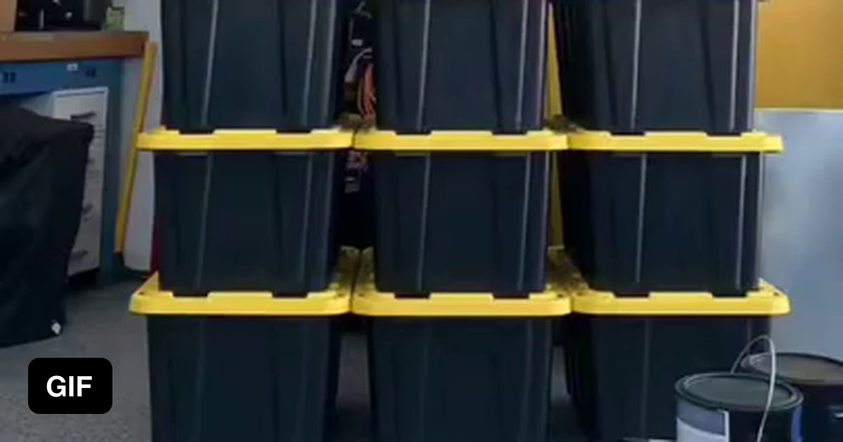 Overhead storage racks - 9GAG