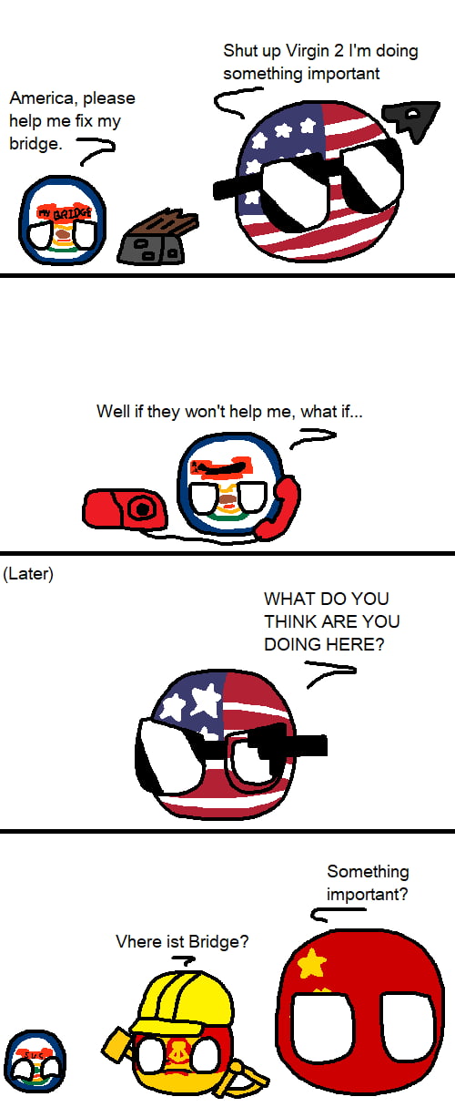 Bridge over Red Water - 9GAG