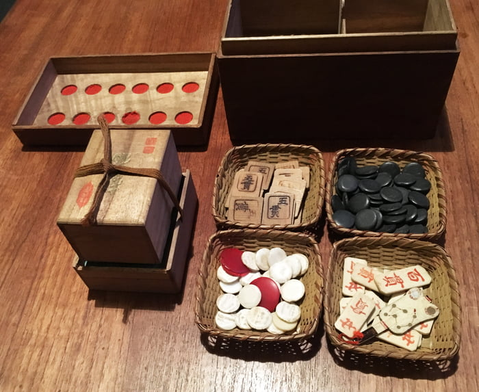 This is the actual original Nintendo system. Hanafuda cards and ...