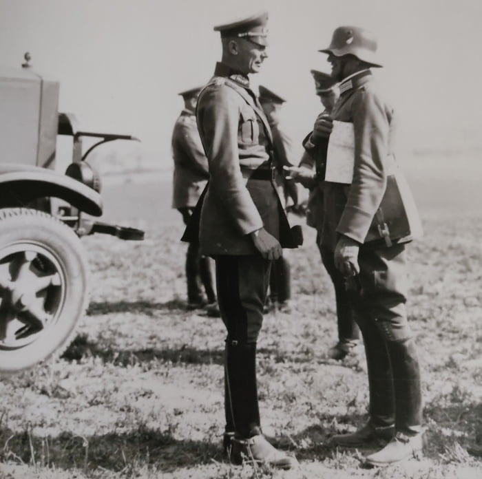 Lieutenant general Fedor von Bock, promoted to the rank of a ...