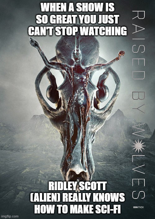 Raised by Wolves is art and awesome in one - 9GAG