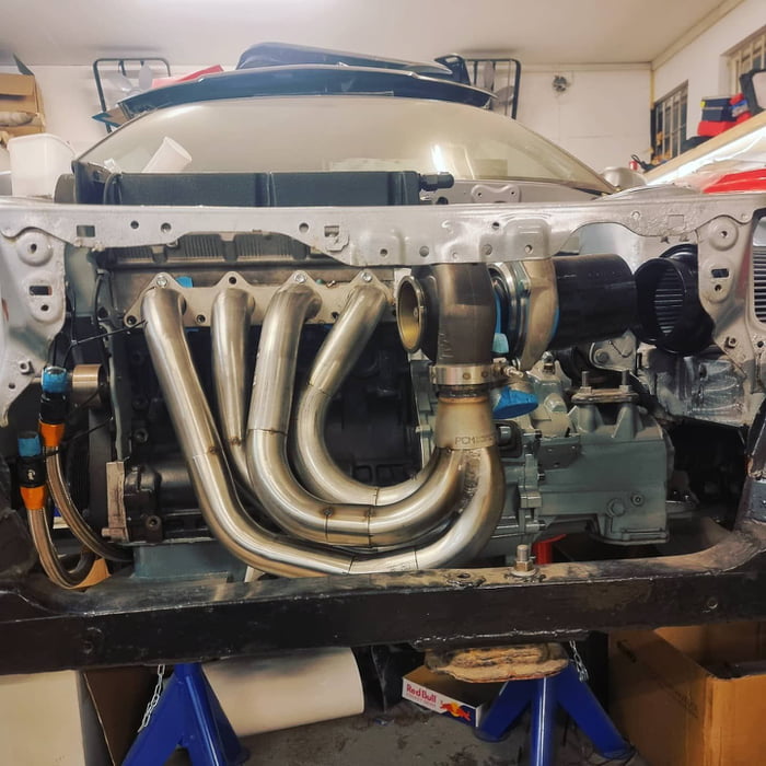 800whp 4g63 projekt. Manifold is coming along fine, happy with the ...