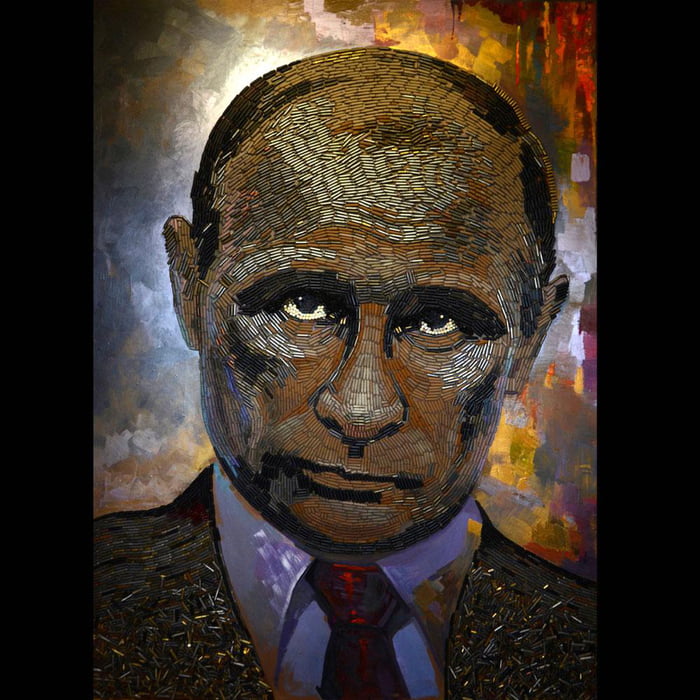 This work of art by Ukrainian artist, Daria Marchenko, is called The ...