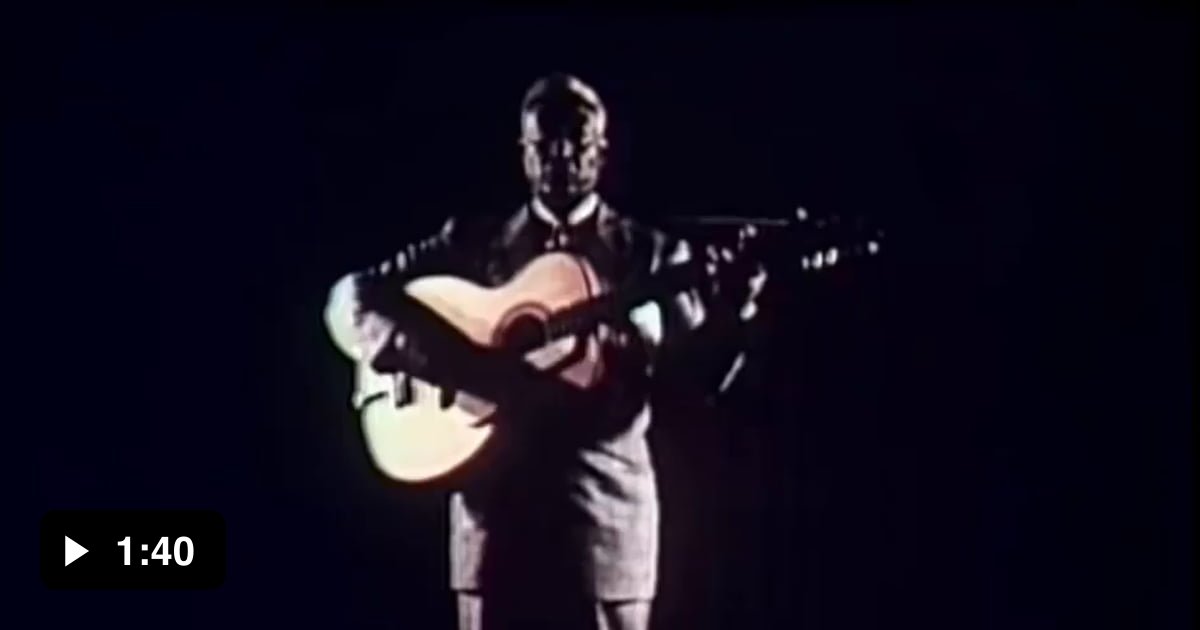 An excerpt from “Three Songs by Leadbelly” — the only known film ...