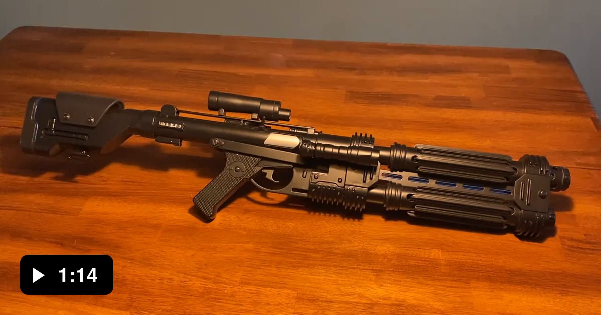 E-22 Blaster build finished - 9GAG