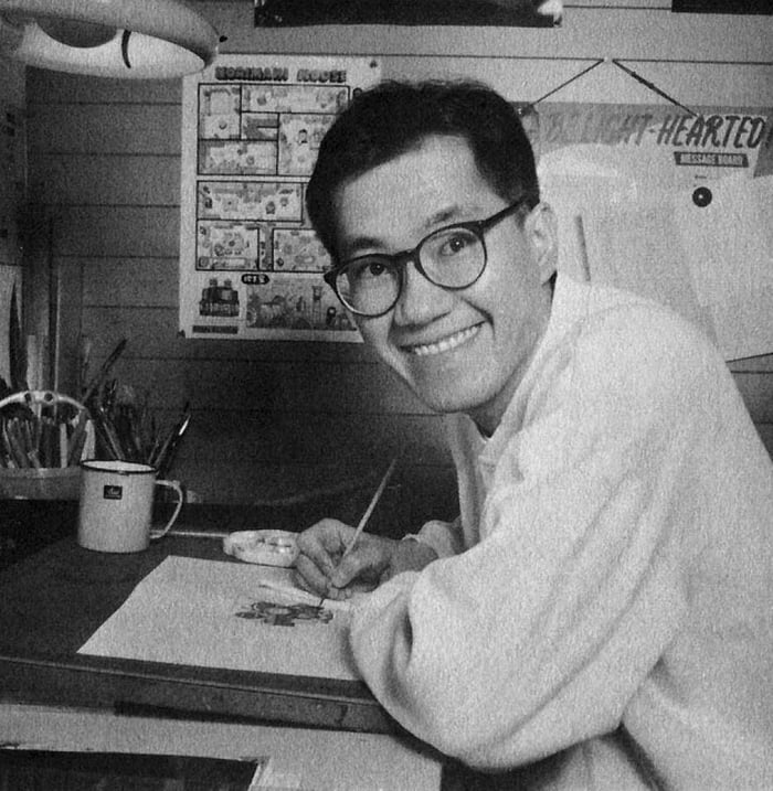 Creator of Dragon Ball z, Akira Toriyama in the 1980s. His inspiration ...