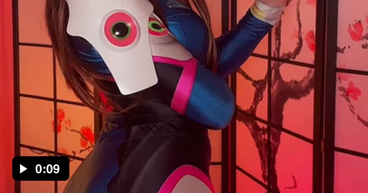 D.V.A cosplay by( swfx_real) - 9GAG