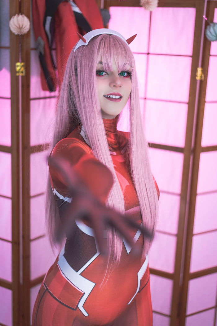 Zero Two by AlixxRosa - 9GAG