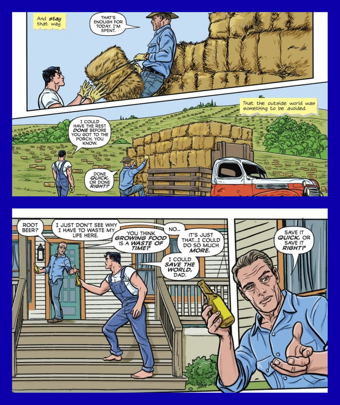 Pa Kent's Words of Wisdom - 9GAG