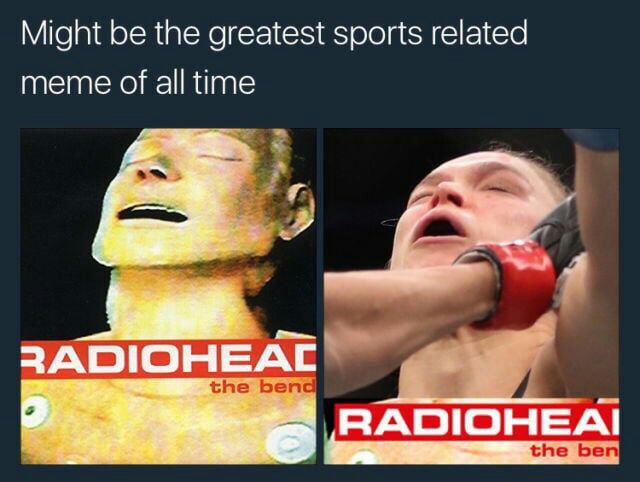 Any Radiohead Fans? - 9GAG