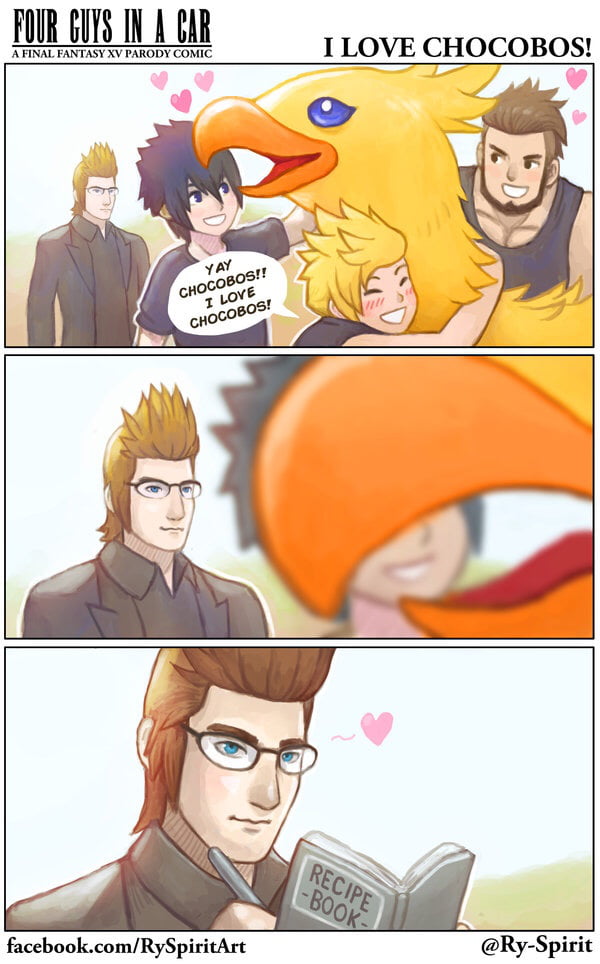 *sad chocobo theme* - 9GAG