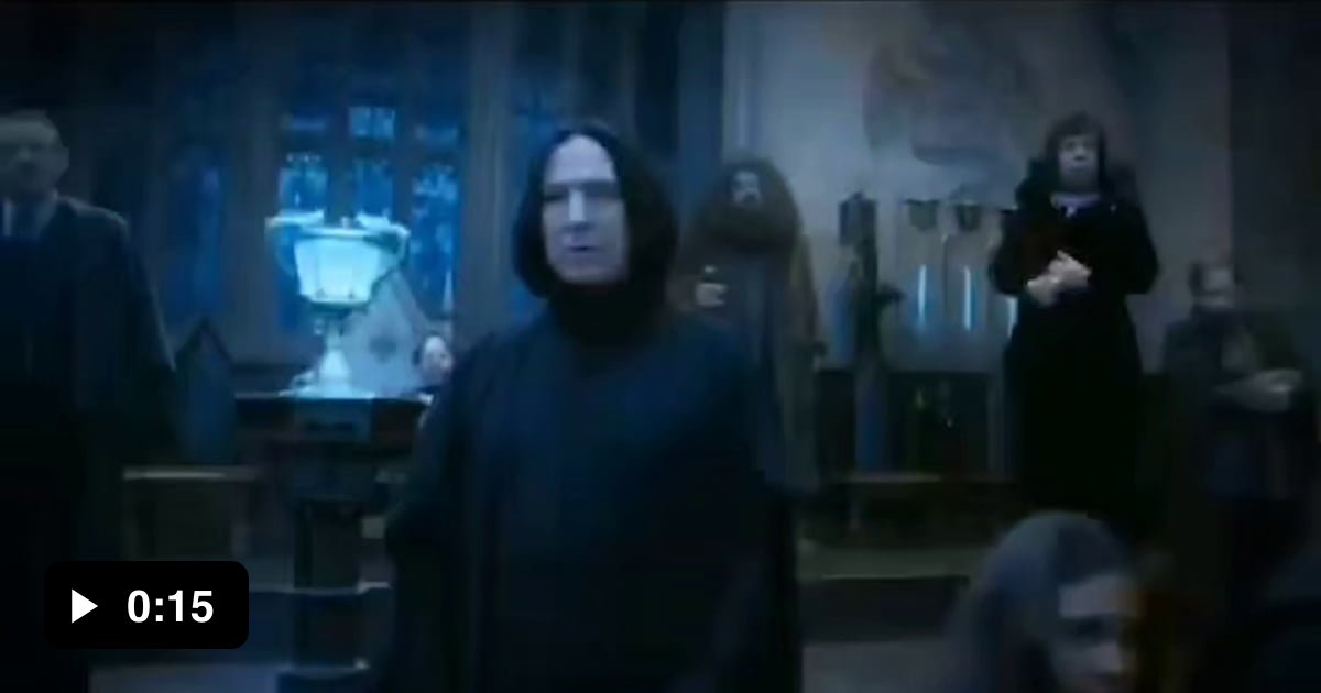 Snape Harry Potter Loreal Funny - 9GAG