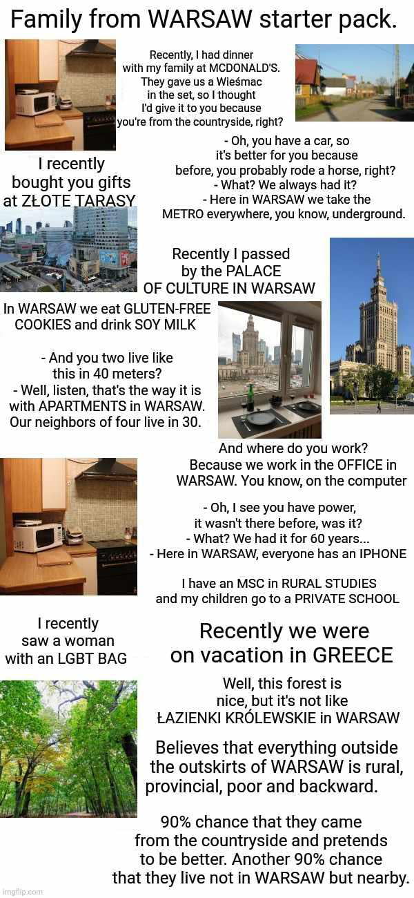 Family from WARSAW starter pack - 9GAG