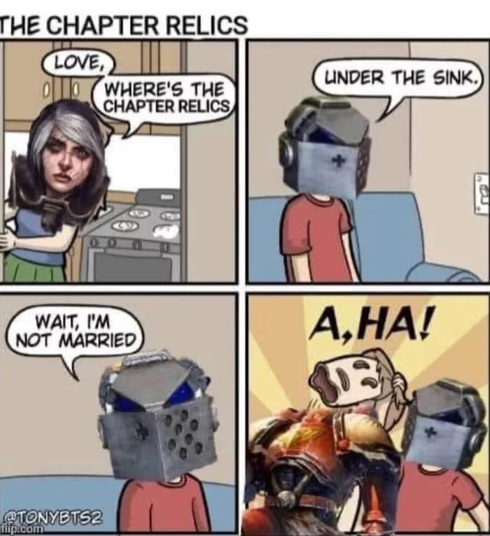 Stealing from the grey knights - 9GAG