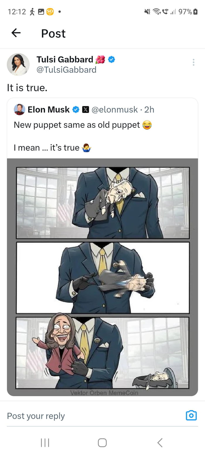 Tulsi Gabbard...speechless... - 9GAG