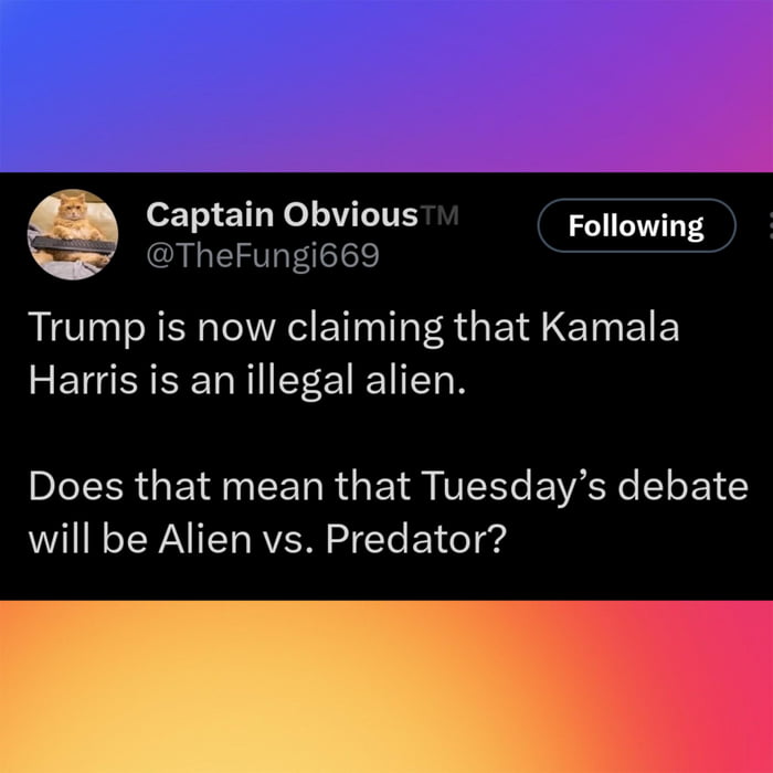 Alien vs. Predator? - 9GAG