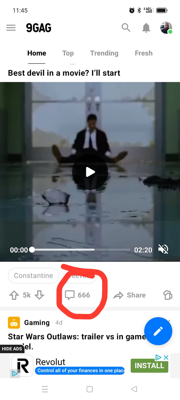 Right Moment, for once. - 9GAG