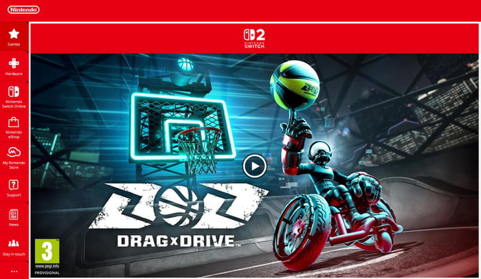 Drag and Drive, new switch 2 game where you get to play a cripple in a ...