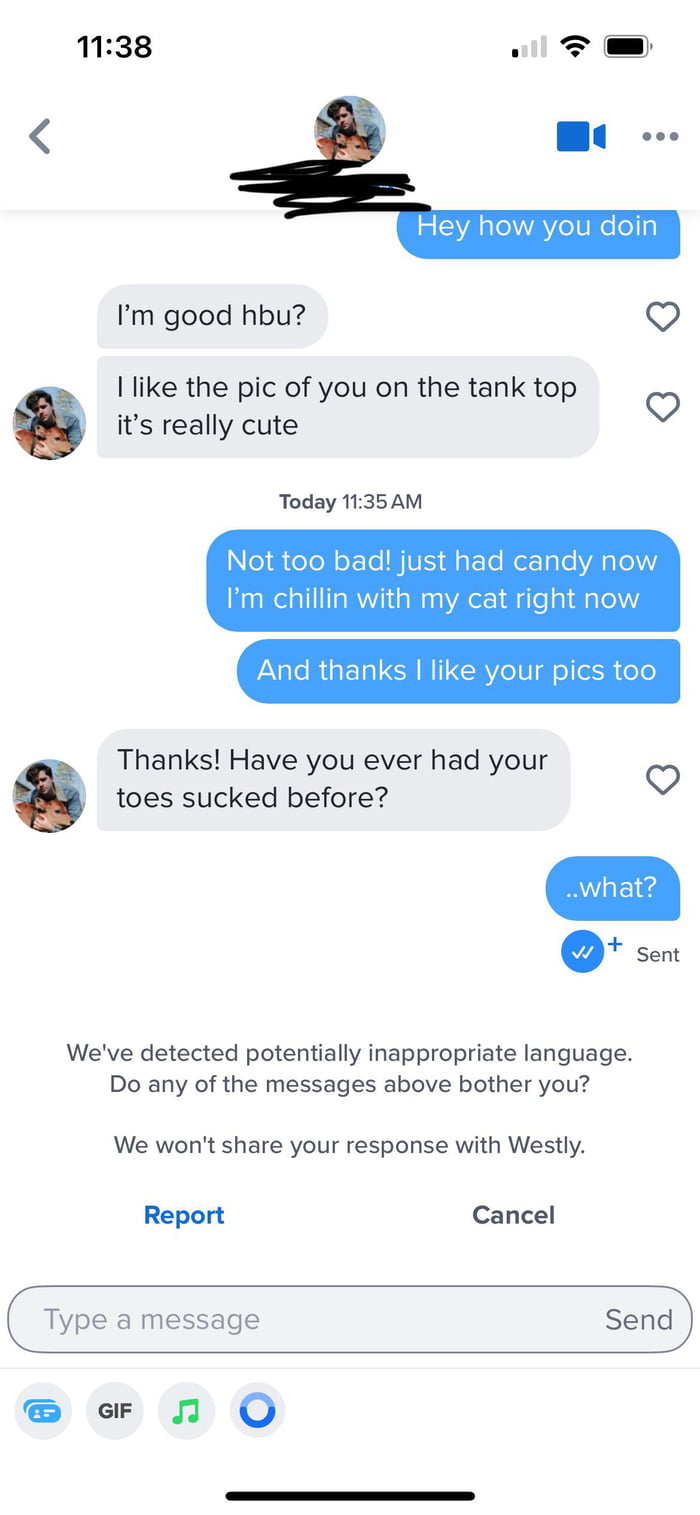 Even tinder is like “Everything okay bro?” - 9GAG