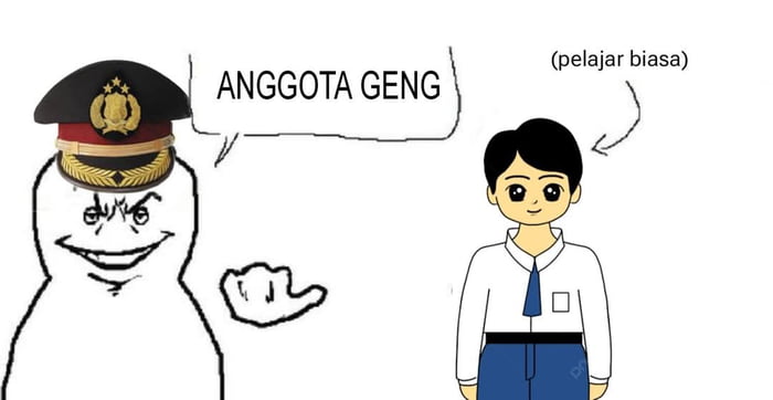 Paskibraka mu tavvuran boss - 9GAG