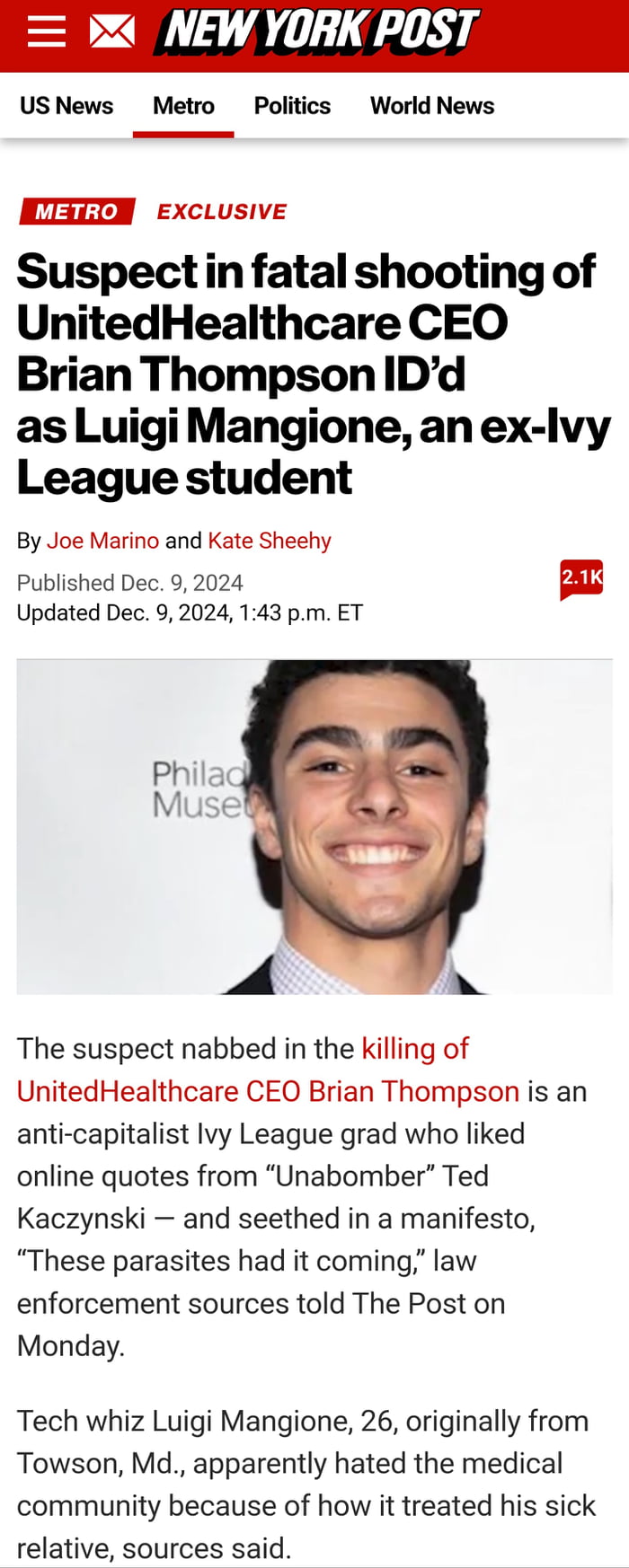 Do you think that they found the killer? - 9GAG