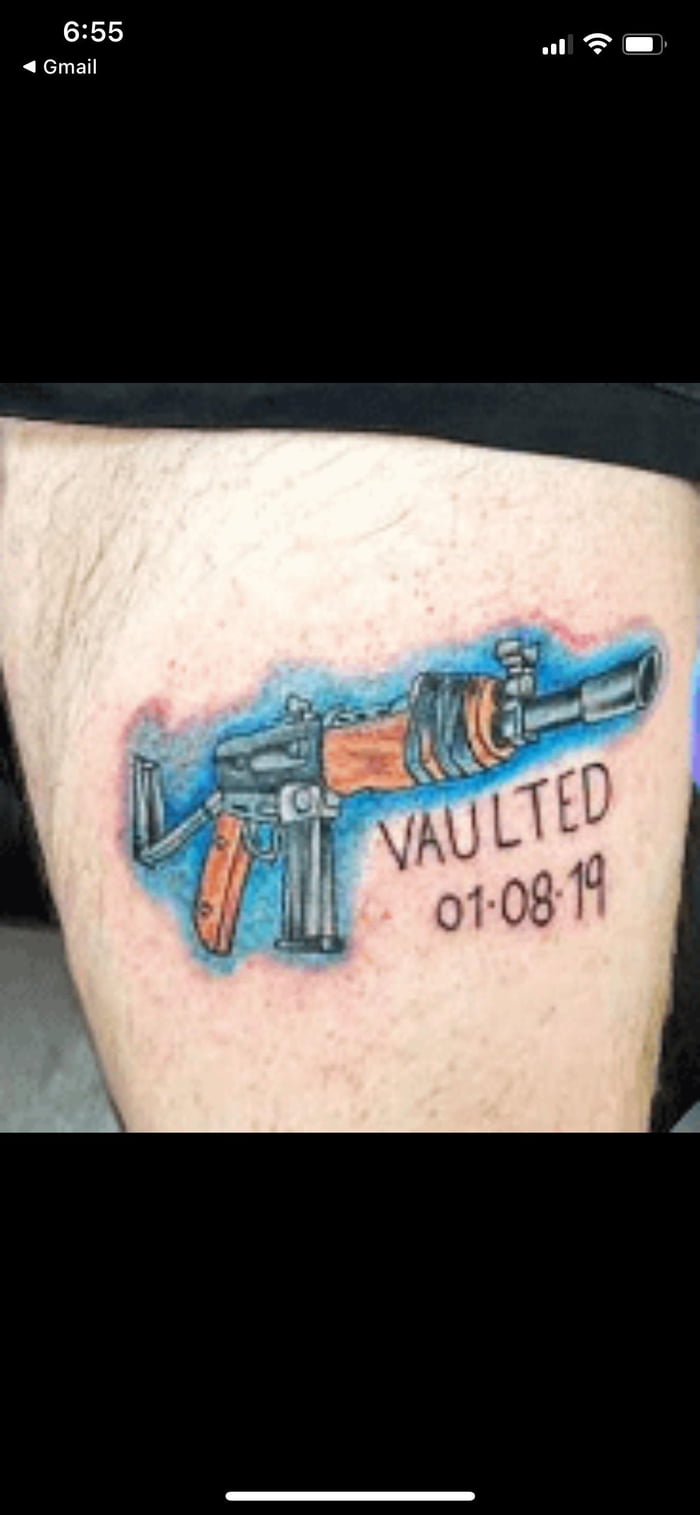 Who TF gets a Fortnite tattoo - 9GAG