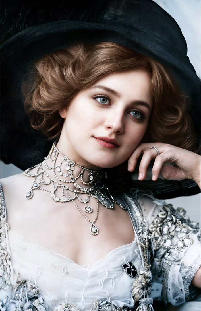 UHD restoration of Lily Elsie, Popular English actress and singer ...