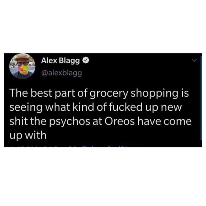 Toothpaste flavored oreos. Same with chips - 9GAG