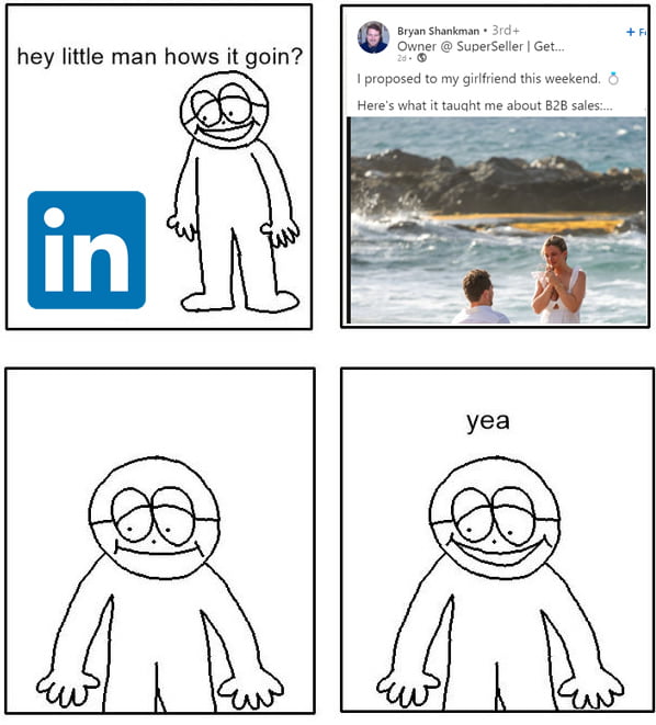 Linkedin can't be real - 9GAG