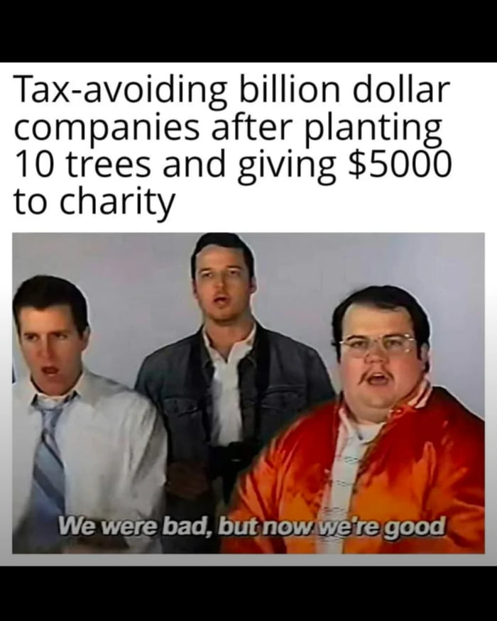 When tree planting becomes a moral makeover - 9GAG